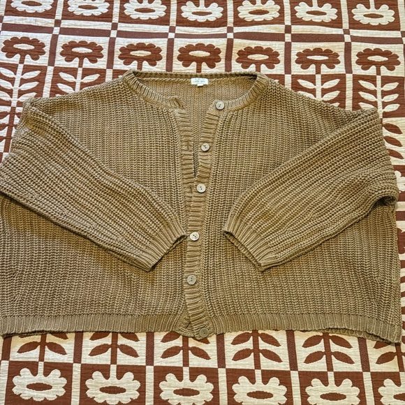 The Simple Folk | Sweaters | The Simple Folk Chunky Knit Cardigan Size ...